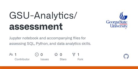 Github Gsu Analyticsassessment Jupyter Notebook And Accompanying
