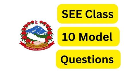 See Class 10 Model Questions 2082 2083 With Solutions Download Pdfs