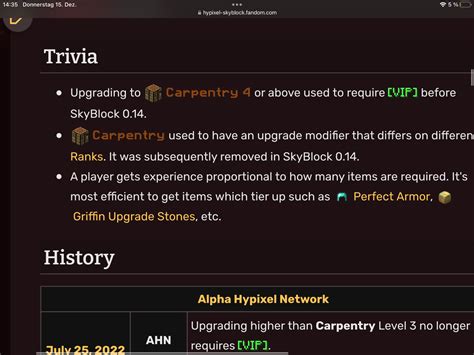 Carpentry Exp Hypixel Forums