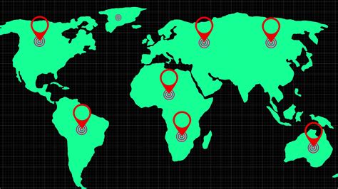 Map Location Gps Map Navigator System Animation Route Destination 3d City Streets Searching