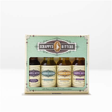 Scrappys New Classics Bitters Sample Pack Whisk