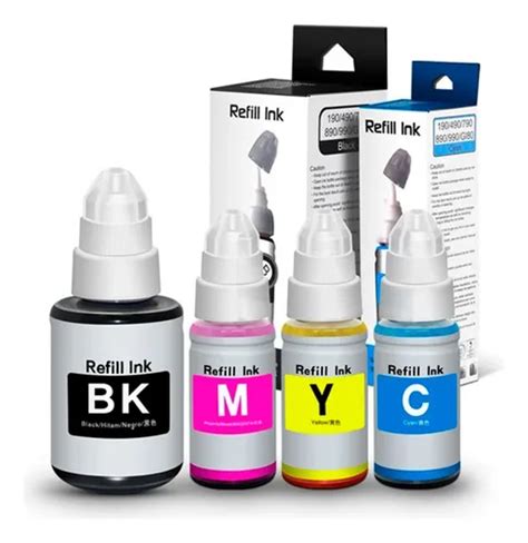 Kit Tinta Compatible Con Canon G2110 G3110 G2100 G4110 Gi190 Envío Gratis