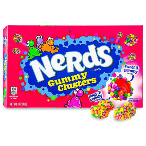 Nerds Gummy Cluster Theatre 85g Candy Mania