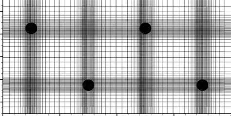 Computational Grid For The Large Eddy Simulations Only Every 4 Th Grid