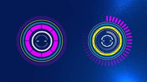Sci Fi Ui Hud Circles Ui Animations
