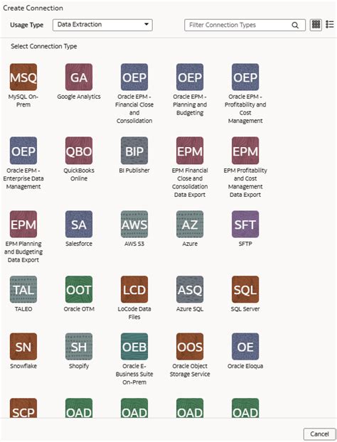 Connect With Your Oracle Eloqua Data Source Preview