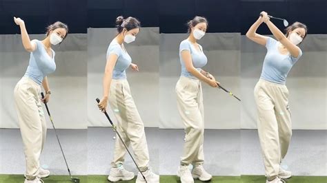 치킨윙 고치는 방법 골프레슨 Klpga 프로 최민채 여신의 골프레슨과 최신골프스윙 Youtube