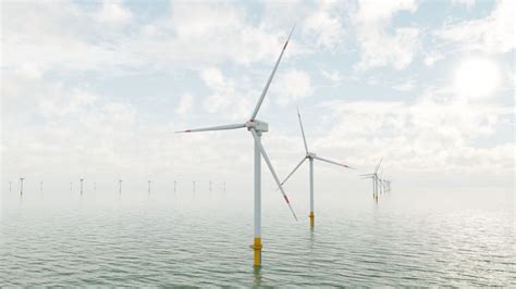 The 3d Animation Of Wind Turbines For The Phu Cuong Soc Trang Offshore Wind Project 3d Product
