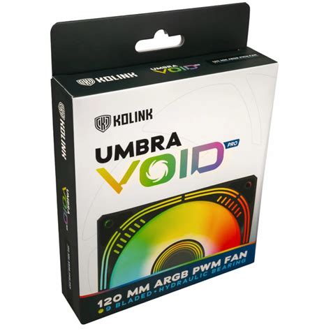 Kolink Umbra Void Pro 120mm Argb Pwm