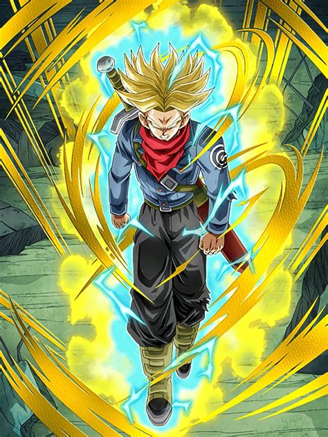 Power Of Rage Super Saiyan Trunks Future Anime Dragon Ball Super