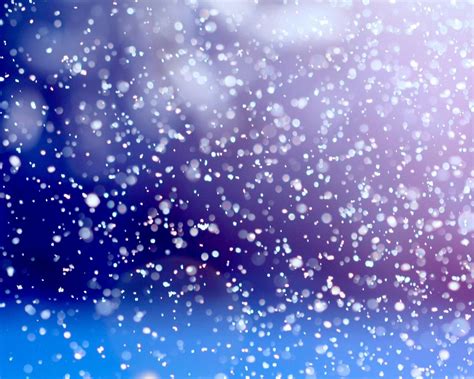 Снег в свете фонарей обои для рабочего стола картинки фото 1280x1024