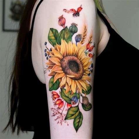 Sunflower Tattoos