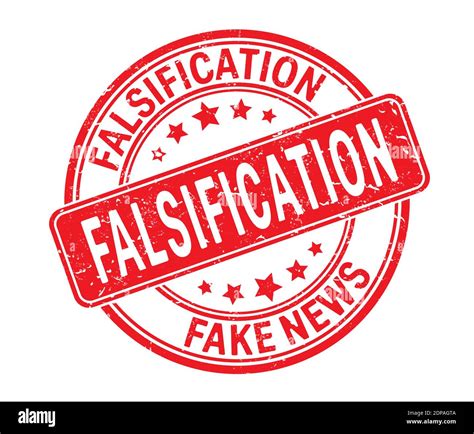 Falsification An Impression Of A Seal Or Stamp With Scuffs Grunge