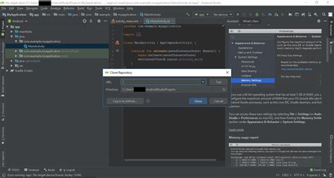 Cloning From Github Option Is Missing In Android Studio 352 Stack