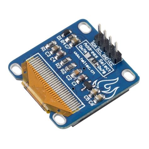 Oled дисплей 0 96 I2c 128x64 синій купити в Києві та Україні