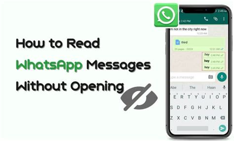 [android and ios] how to read whatsapp messages without number