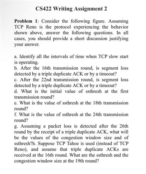 Solved Cs422 Writing Assignment 2 Problem 1 Consider The