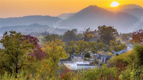 Red Fall Autumn Tourism Leaves Powerpoint Background For Free Download Slidesdocs