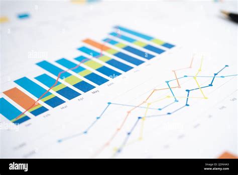 Charts Graphs Paper Financial Development Banking Account Statistics Investment Analytic