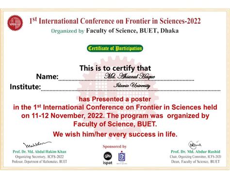 md ahsanul haque ph d on linkedin a research article has presented at buet on 11 12 november