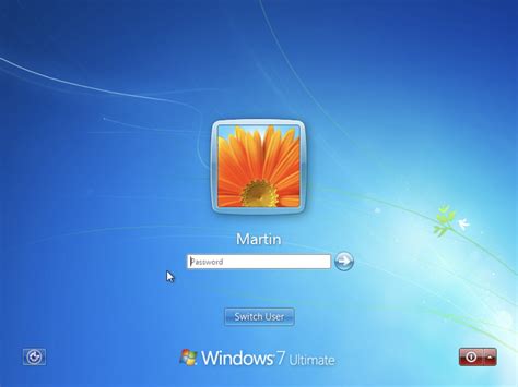Windows 7 Login Screen Evolution — Martin Nobel