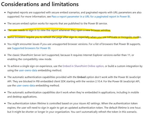 Power Bi Report Embedded In Iframe Stuck On Login Microsoft Fabric