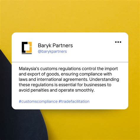 Malaysias Customs Regulations Are Designed To Control The Flow Of