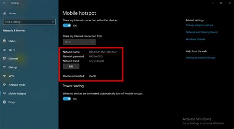 How To Set Up Windows Mobile Hotspot Feature