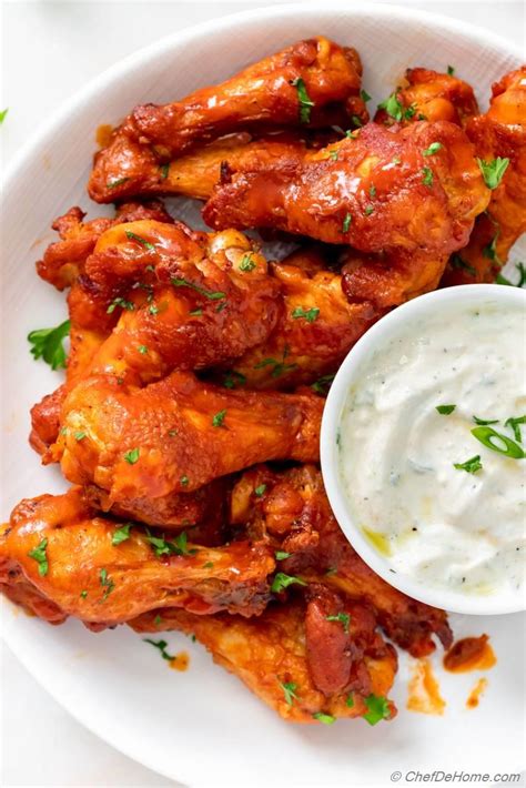 Buffalo Chicken Wings Air Fryer Recipe