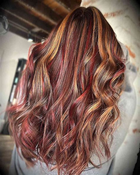 60 Brilliant Brown Hair With Red Highlights 60 Brilliant Brown Hair