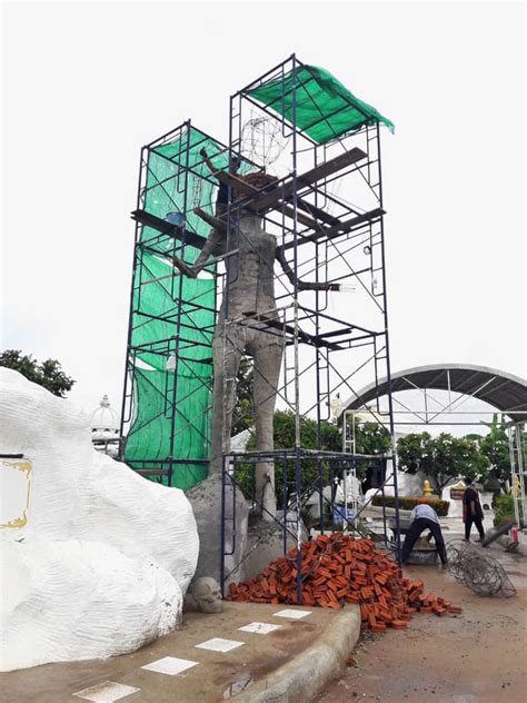 🕉ความคืบหน้าการสร้างพระแม่กาลี เทวาลัยศิวะมหาเทพ ขอนแก่น