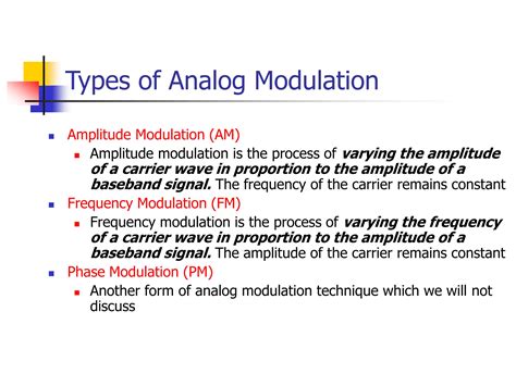 Chapter 4 Analog And Digital Modulation Ppt