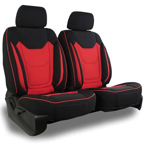 Ram 2500 Airmesh Low Back Bucket Seat Covers With Memory Foam Booster