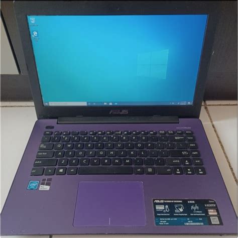 Jual Second Asus Purple X453SA Laptop Notebook Shopee Indonesia