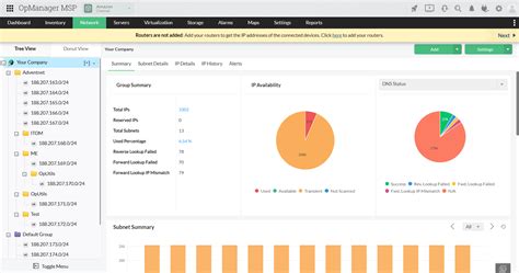 Opmanager Msps Ipam And Spm Add On Manageengine Opmanager Msp