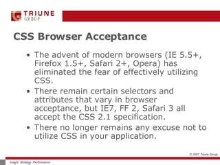 Introduction To Cascading Style Sheets CSS PPT