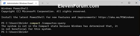 Enable Or Disable Compact Os In Windows 10 And Windows 11 Windows 11 Forum