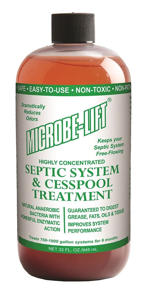 Septic System And Cesspool Treatment Liquid Microbe Lift