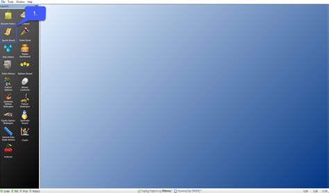 How Do I Open A Chart In The R Trader Pro Platform