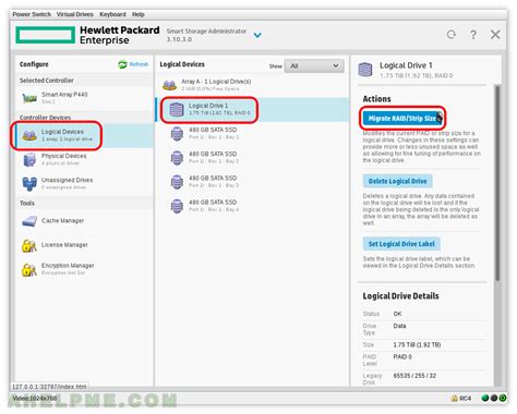 Smart Array P440 Create RAID 0 Using Smart Storage Administrator Any IT Here Help Me