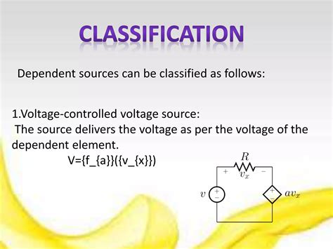 Dependent And Independent Sources Pptx