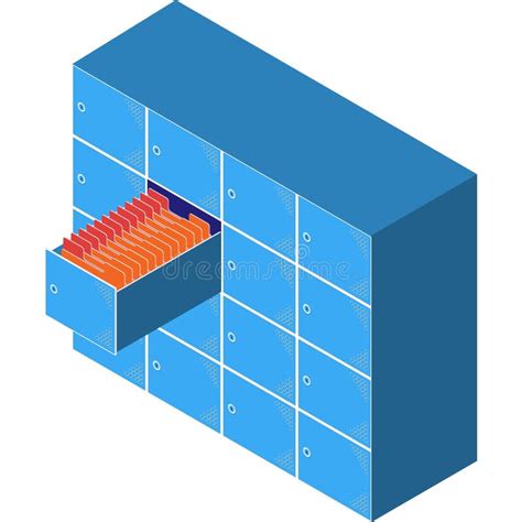Business Folder Archive Office Vector Flat Icon Stock Vector
