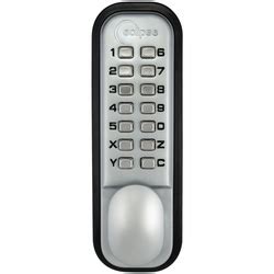 Eclipse ED Easy Code Change Digital Lock Satin Toolstation