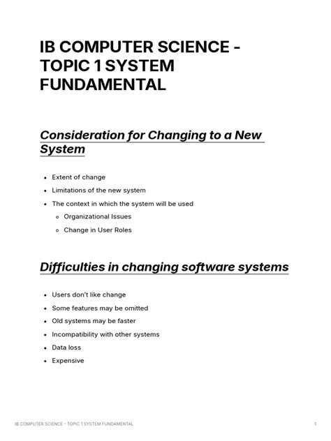 Ib Computer Science Topic 1 System Fundamental Pdf