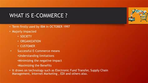 Impacts Of E Commerce Pptx