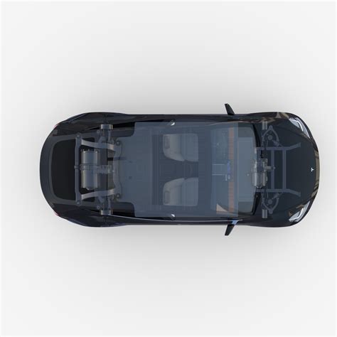 Tesla Model Y Awd Black With Interior And Chassis Superhive Formerly