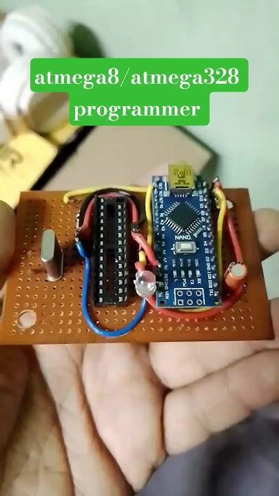 Atmega8 Atmega328 Programmer Homemade Arduino Electronics Diy