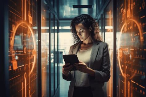 Premium Photo Empowering Women With Secure Access Exploring Cyber Security User Identification