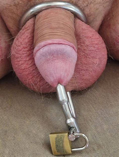 Morning Urethral Chastity Play 20 Pics Xhamster