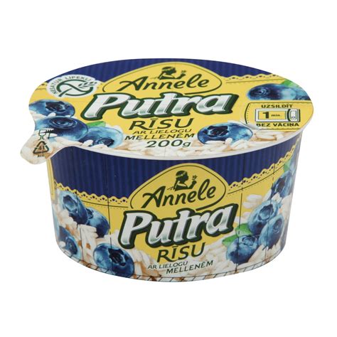 Rīsu Putra Annele Ar Mellenēm 200g